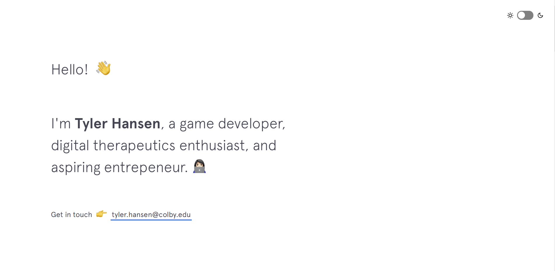 Tyler Hansen | Game Developer